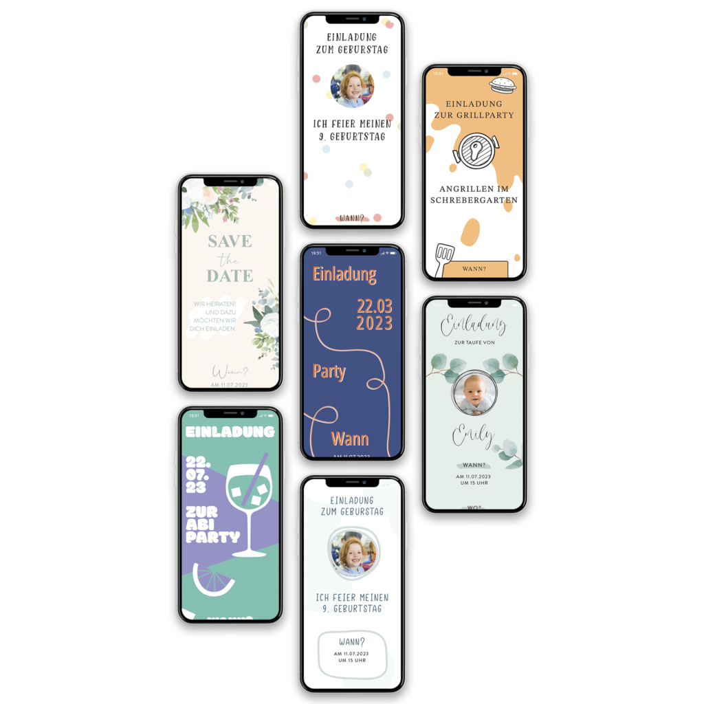 Create ingenious WhatsApp invitation cards now for free